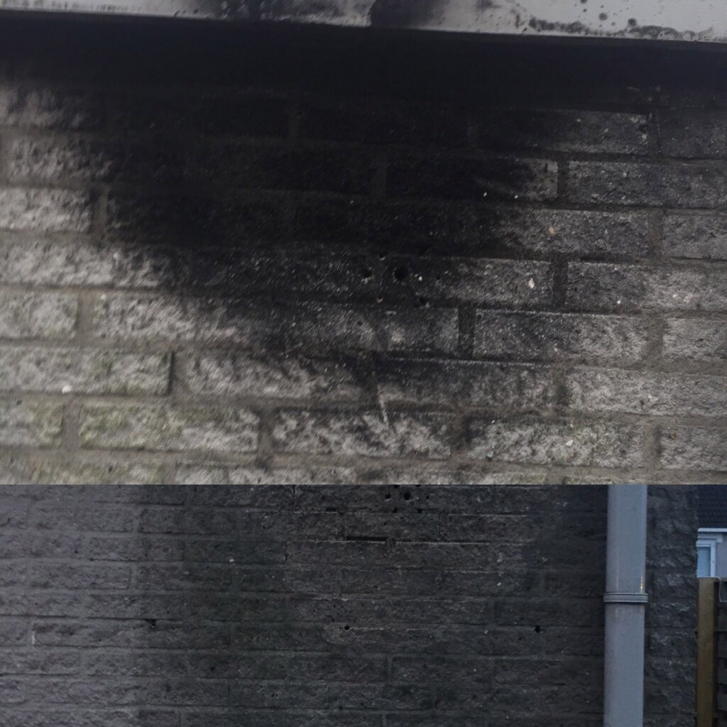 Removal of soot deposits - Laserflux